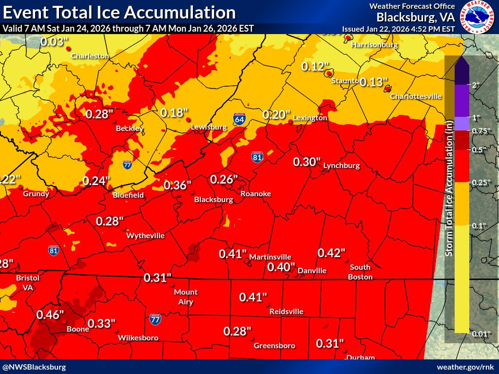 Virginia declares state of emergency for weekend winter storm ...